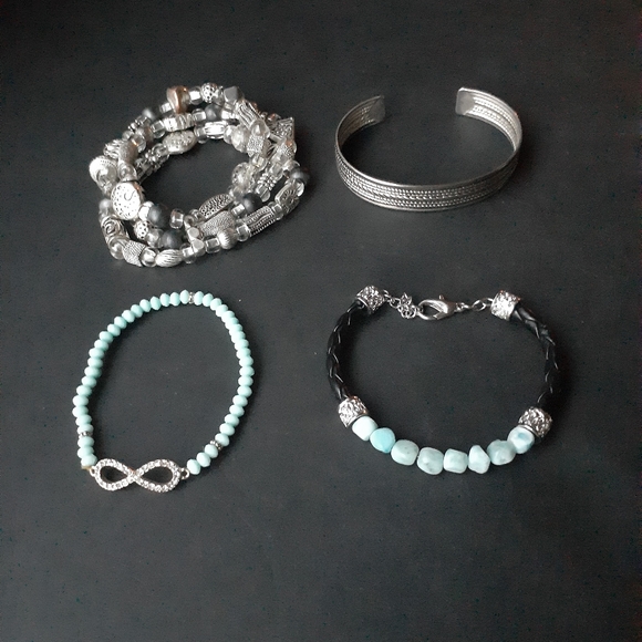 Jewelry | 4 Assorted Bracelets | Poshmark